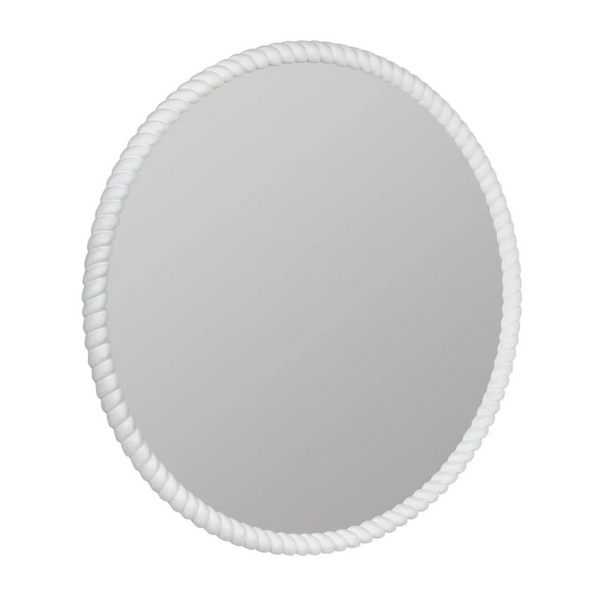 White Rope Mirror - Round – Society Social