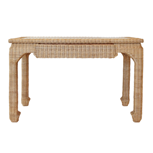 Newton Wicker Desk – Society Social
