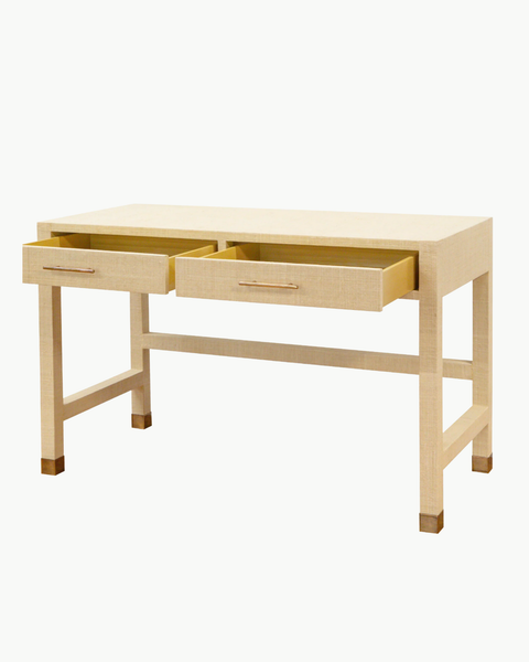 Spring Street Grasscloth Desk – Society Social