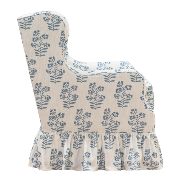 Austen Ruffle Swivel Rocker Glider – Society Social