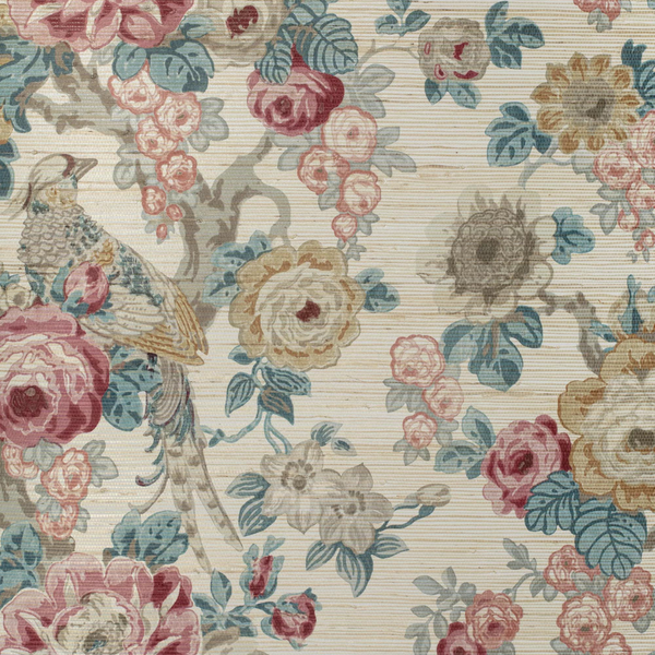Avondale in Ruby/Spice Wallpaper – Society Social