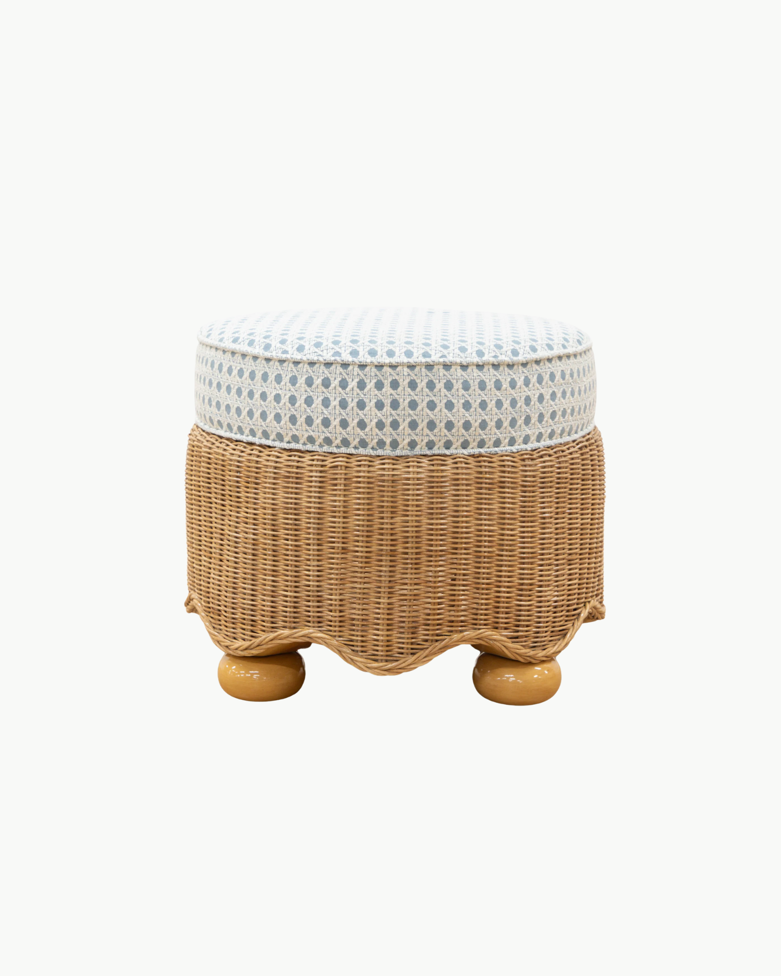 Wavy Wicker Stool – Society Social