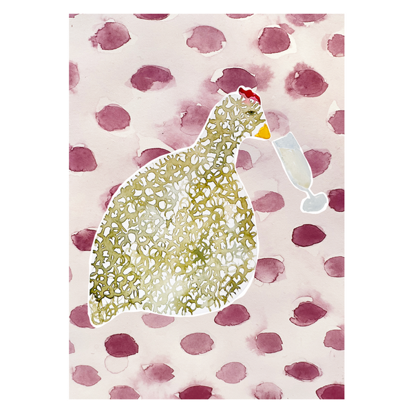 Cheeky Hen Print IV by Tara Roma Gill – Society Social