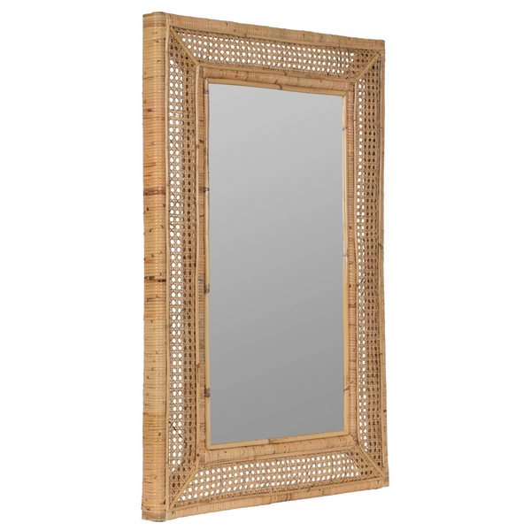 Zara Rattan Mirror – Society Social